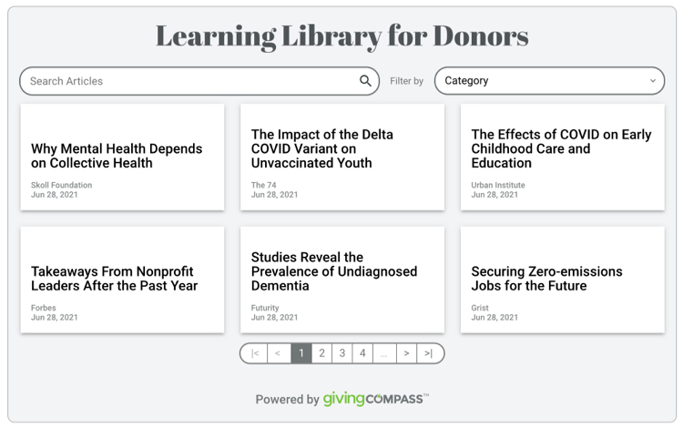 Partner with Giving Compass - Giving Compass